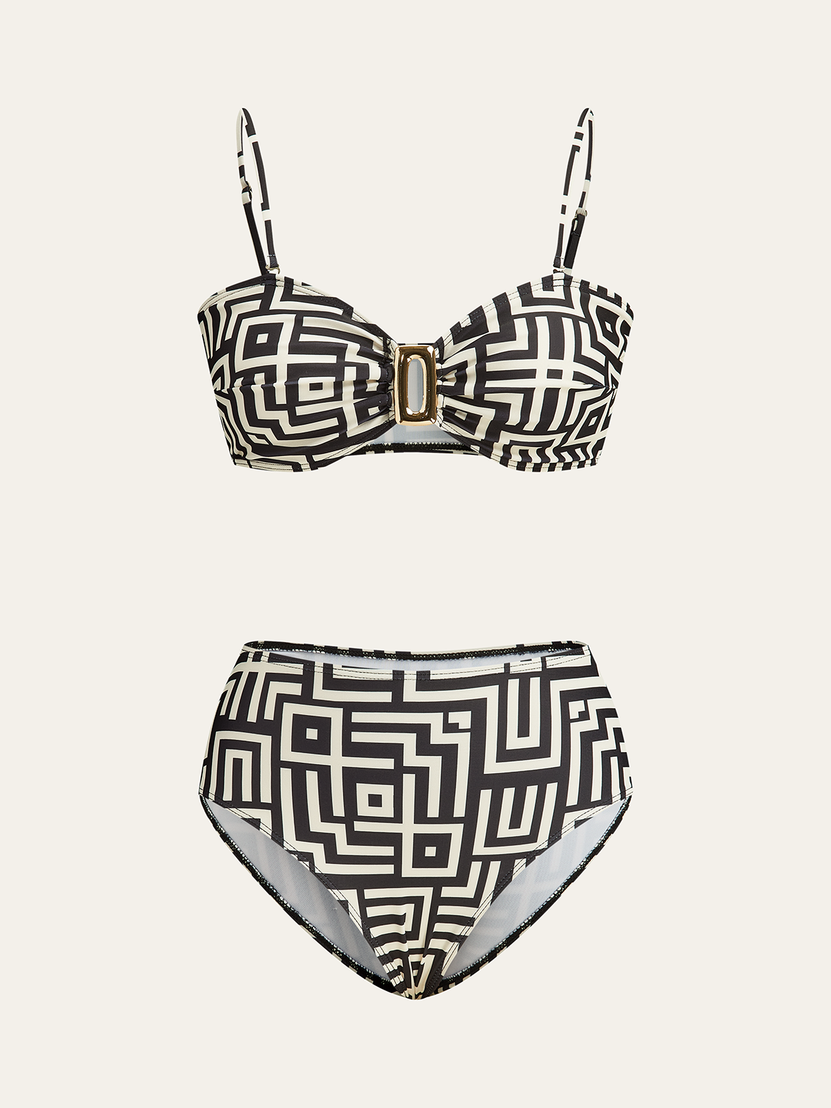 Geometric Print Bikini Set | COMMENSE