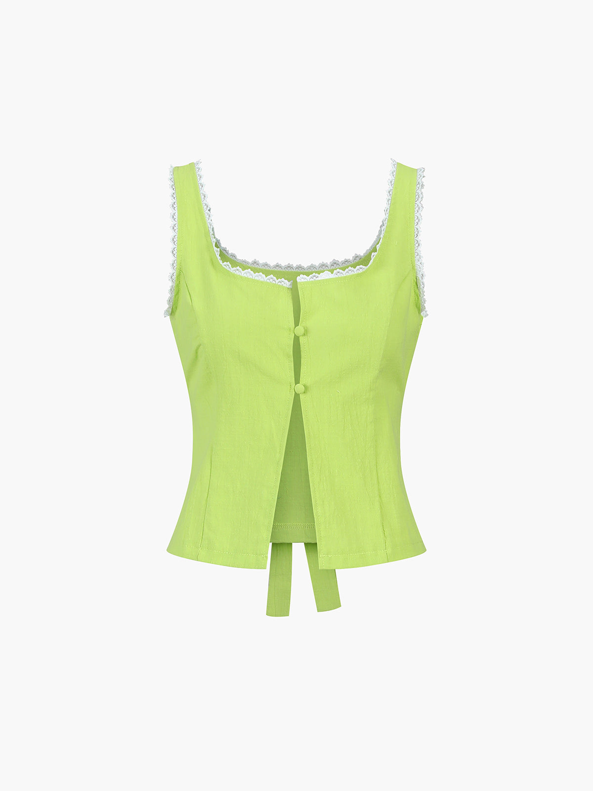 Tied Back Fly Away Top | COMMENSE