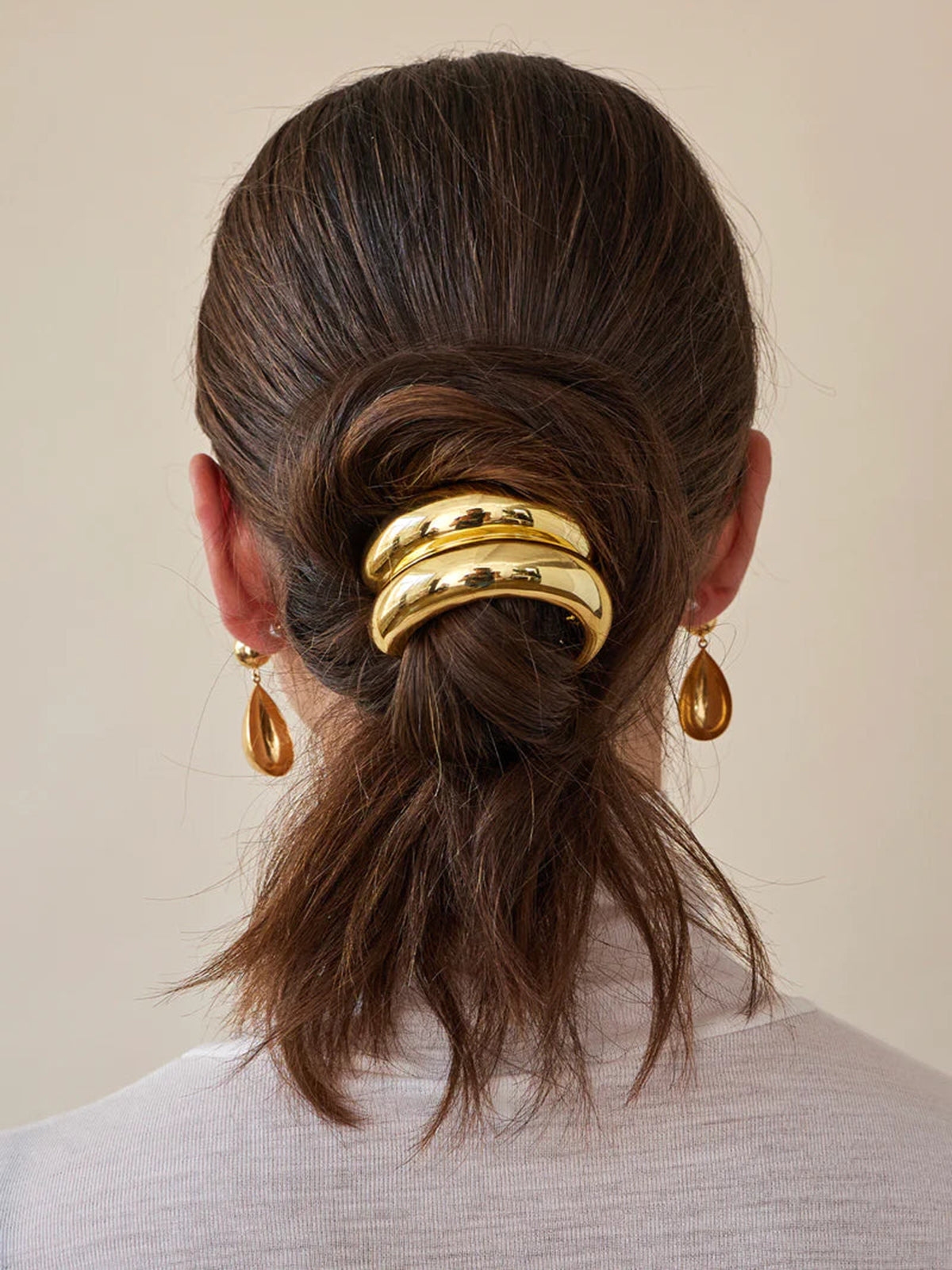 Glossy Triple Arch Pony Cuff – COMMENSE