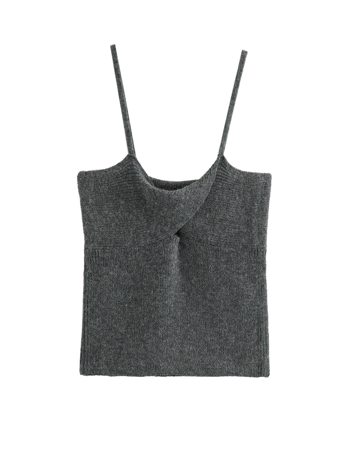 Spaghetti Strap Knotted Sweater Vest | COMMENSE