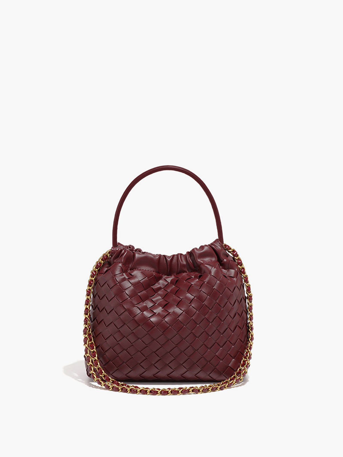 Woven Top-Handle & Shoulder Bag | COMMENSE