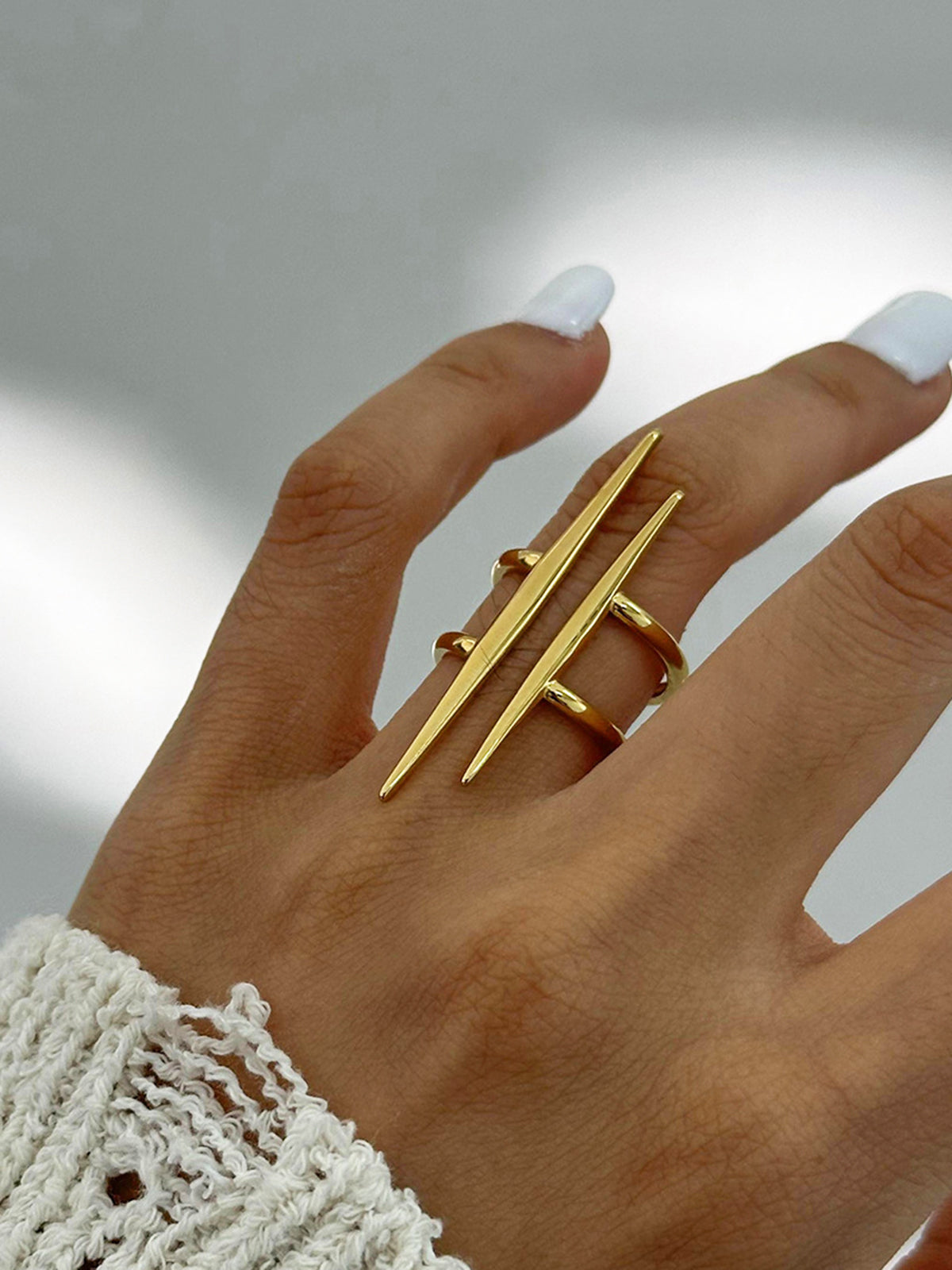 Parallel Bar Open Ring | COMMENSE