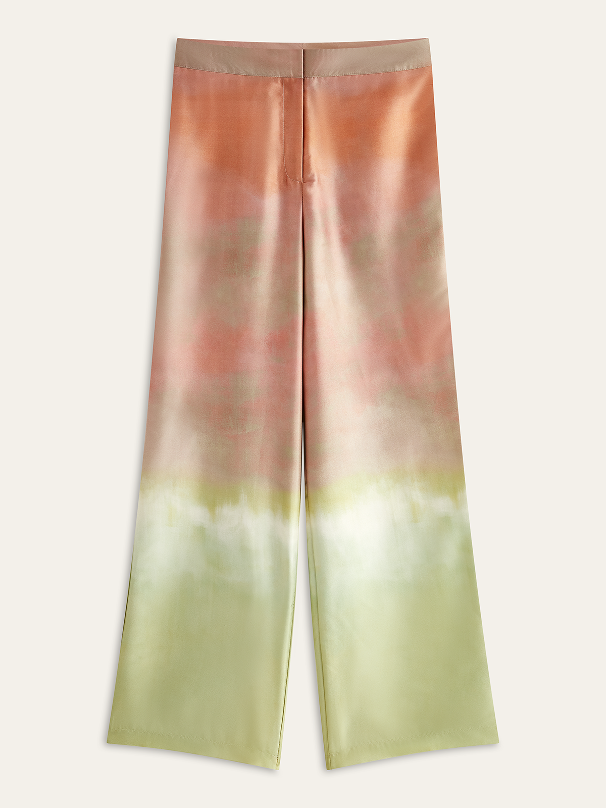 Mid-Waist Color Gradient Pants | COMMENSE