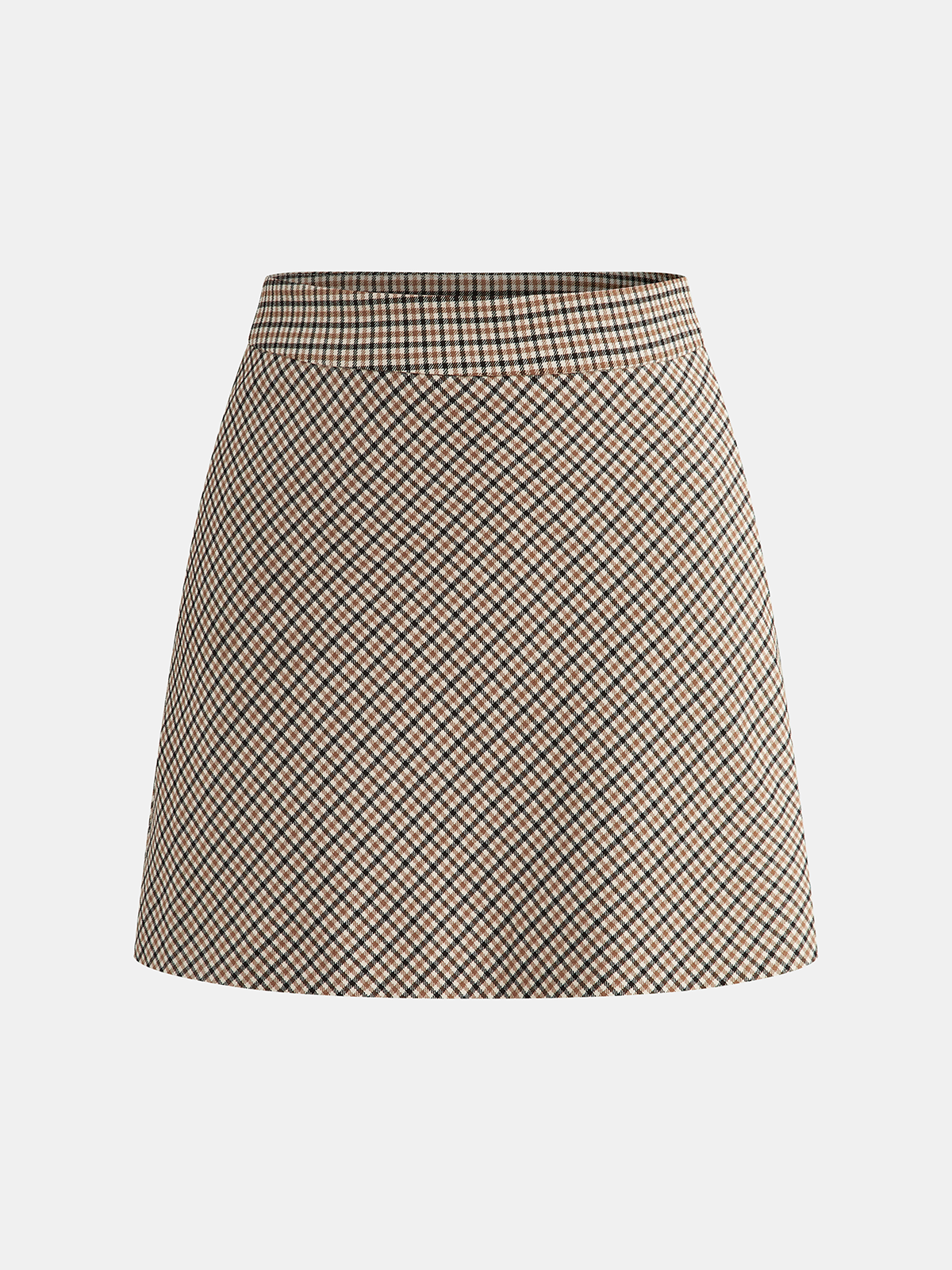 Checked Mini Skirt | COMMENSE