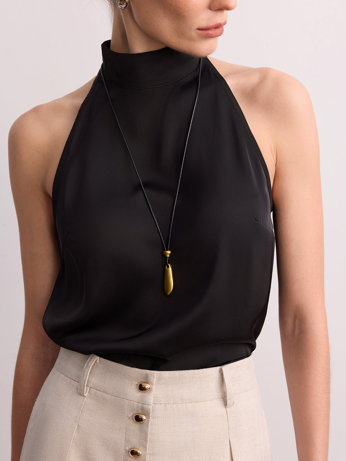 Teardrop Pendant Necklace | COMMENSE